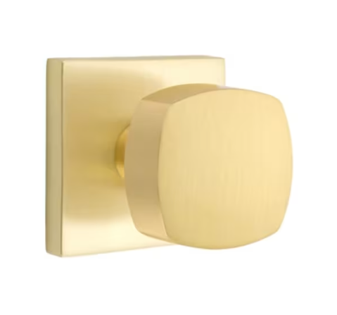 Emtek Freestone Knob with Square Rosette – US Lock Supply
