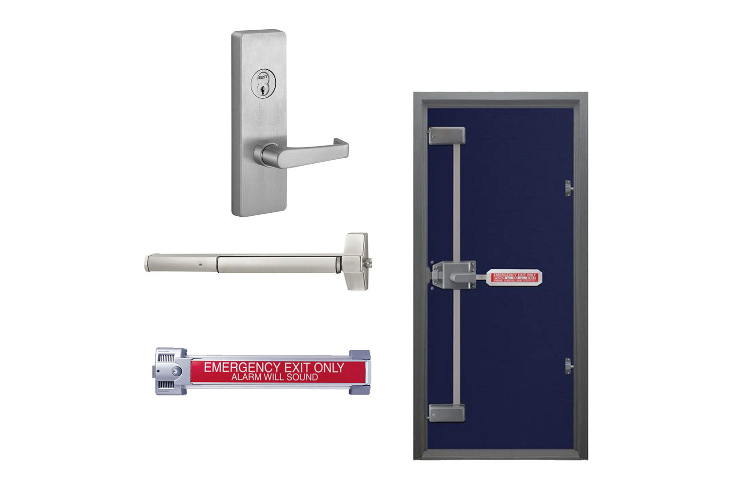 Exit Devices, Panic Bars | Rim, Vertical, Mortise & More – tagged ...