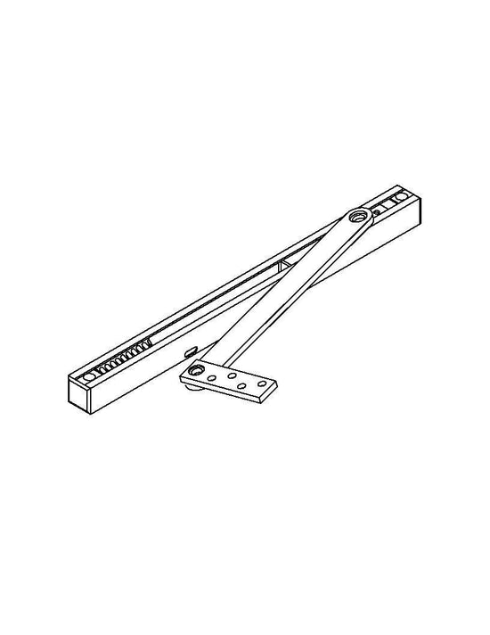 ABH 1000 Series Concealed Mount Overhead Stop & Holder – US Lock Supply