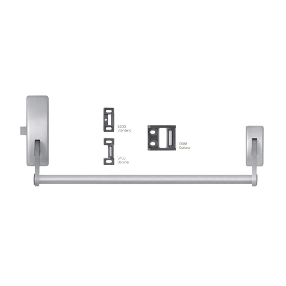 Precision (PHI) 103 Series Handed, Crossbar Rim Exit Device - 36"/48 ...