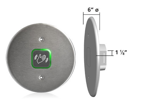 BEA 10MS41 - Stainless Steel, Touchless Actuator with Adjustable Range ...