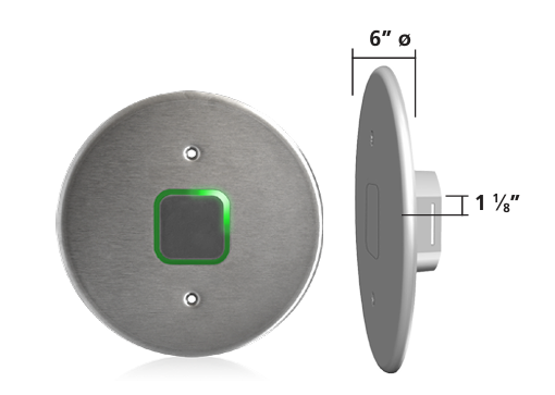 BEA 10MS41 - Stainless Steel, Touchless Actuator with Adjustable Range ...