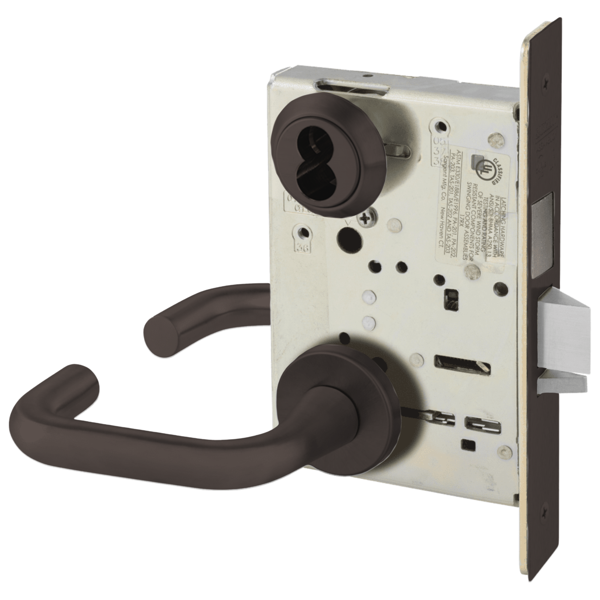 Sargent 8200 Series - (8251) Storeroom Deadbolt Function, Heavy Duty ...