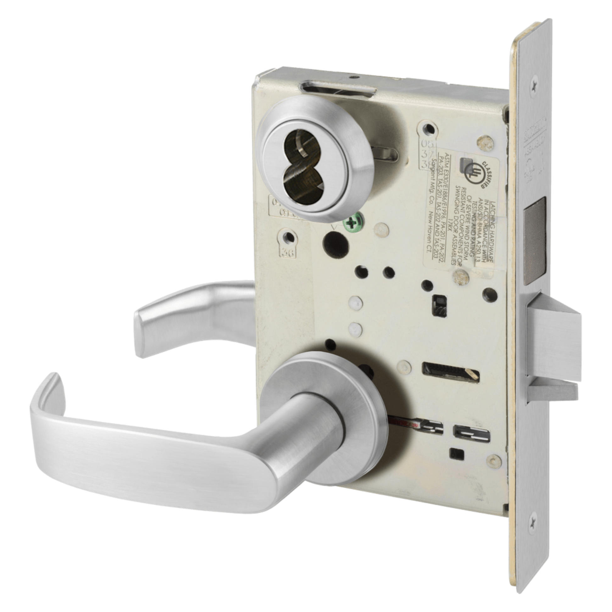 Sargent 8200 Series - (8251) Storeroom Deadbolt Function, Heavy Duty ...