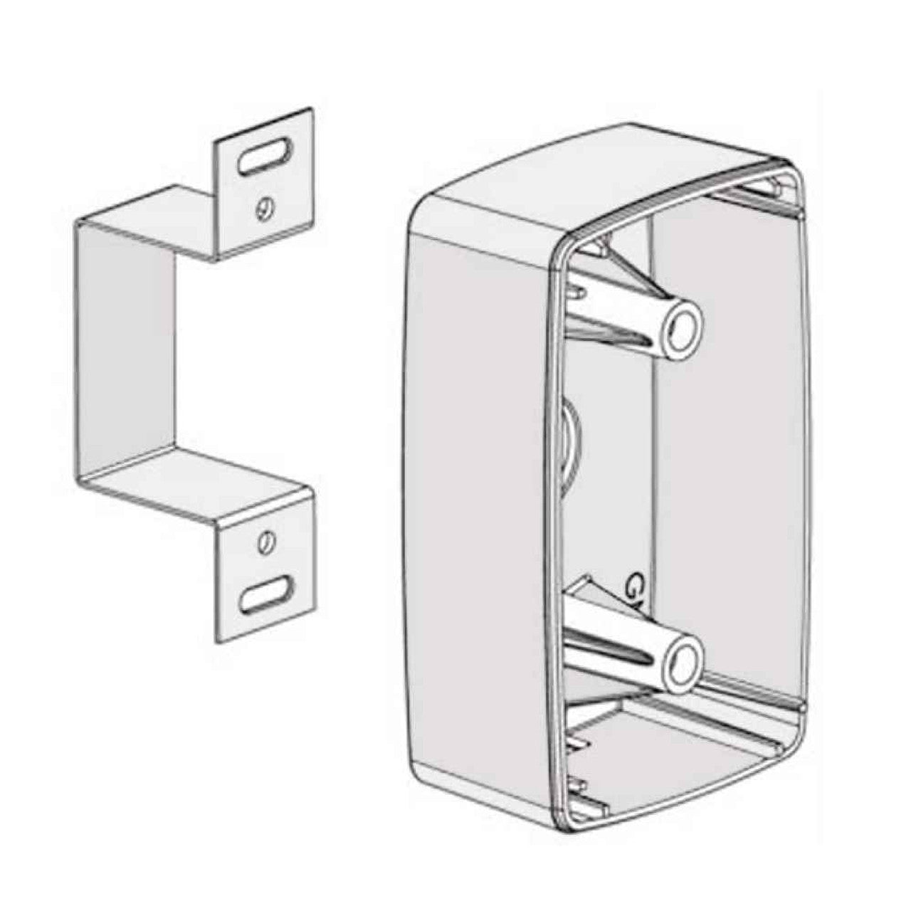 Rixson 996XK 1-1/2" Wall Extension / Conversion Kit – US Lock Supply