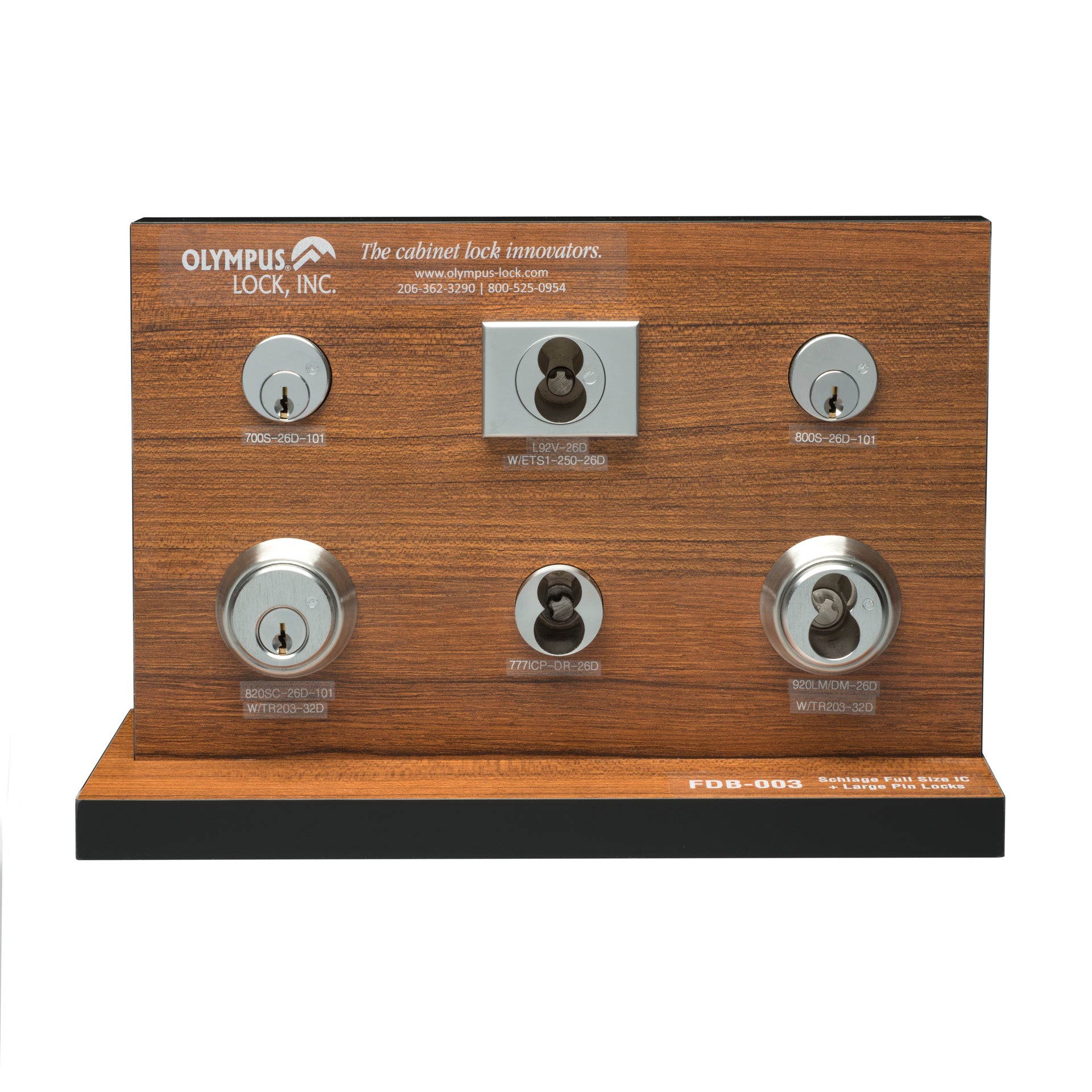 Olympus - FDB-003 – Schlage Locks Display Boards – US Lock Supply
