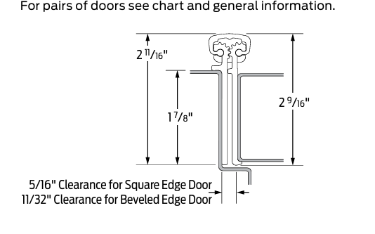 Ives - 224XY Full Mortise Door Edge Protector Hinge – US Lock Supply