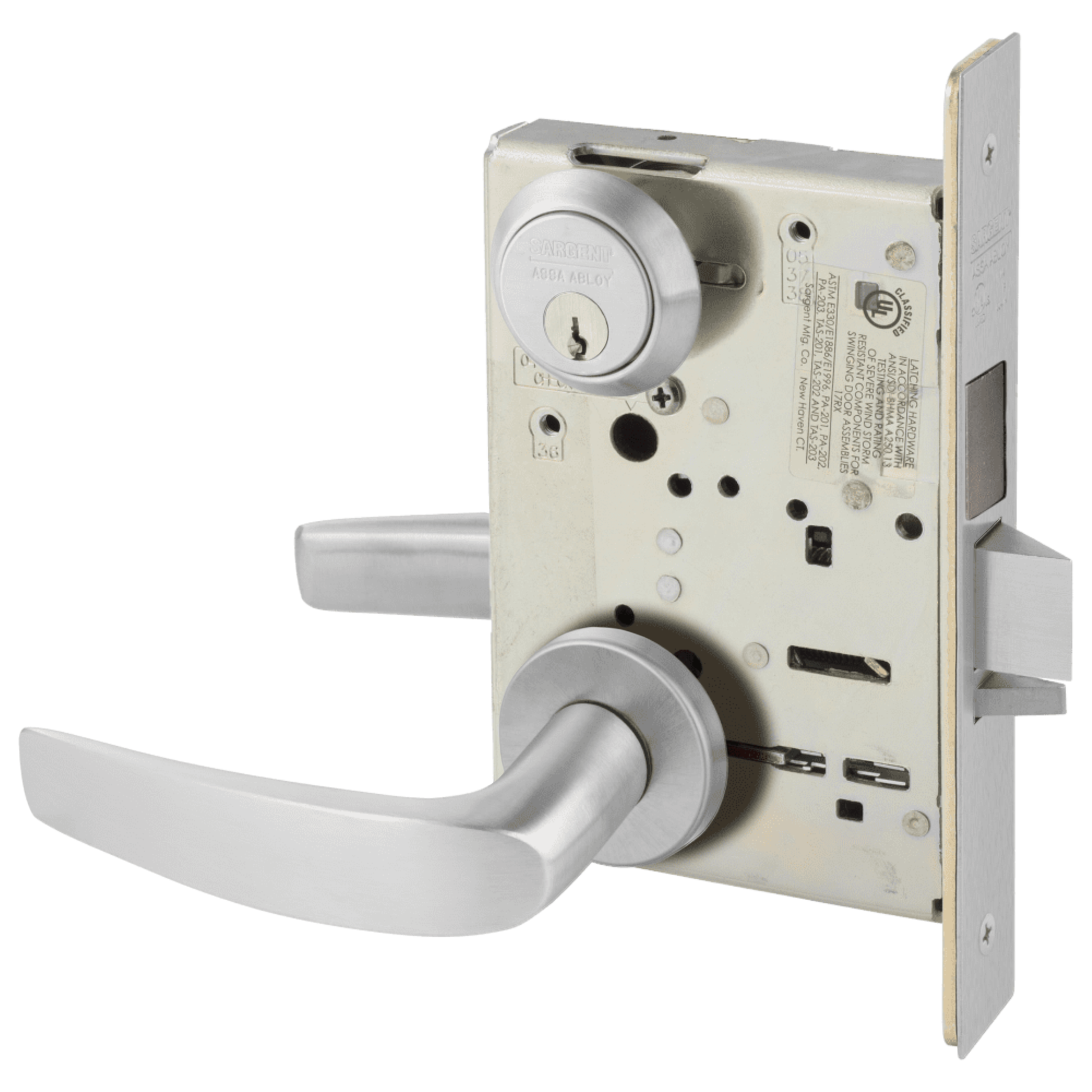 Sargent 8200 Series - (8251) Storeroom Deadbolt Function, Heavy Duty ...