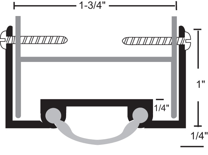 NGP 5V Vinyl Door Shoe Thresholds & Gasketing – US Lock Supply