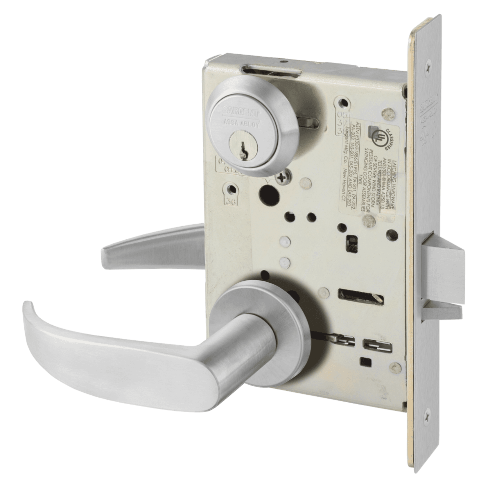 Sargent 8200 Series - (8204) Storeroom or Closet Function Heavy Duty ...