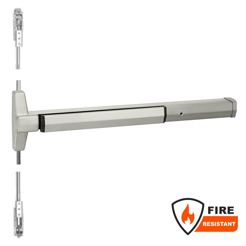 Accentra 7220MF Series Narrow Stile Concealed Vertical Rod Exit Device ...