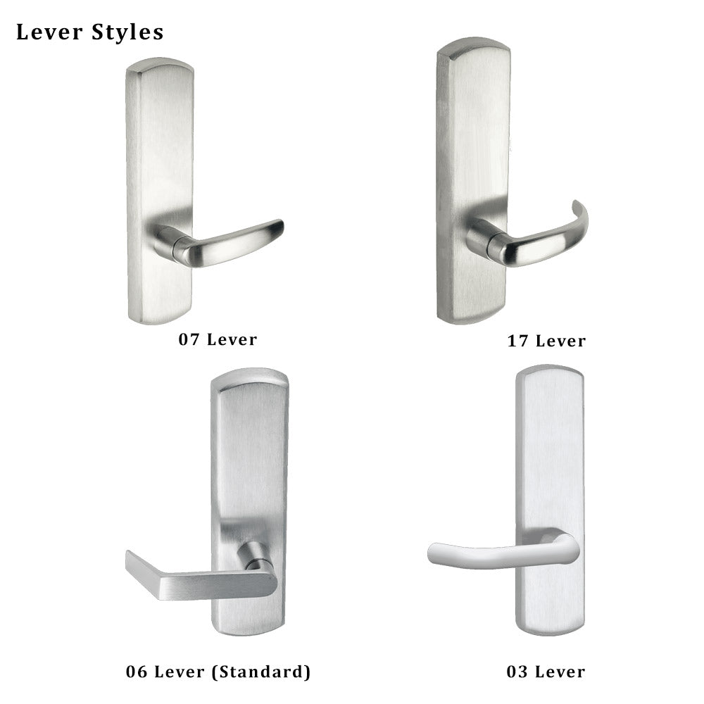 Von Duprin 996LBE-R/V - Lever, Blank Escutcheon Trim for Rim, Surface ...