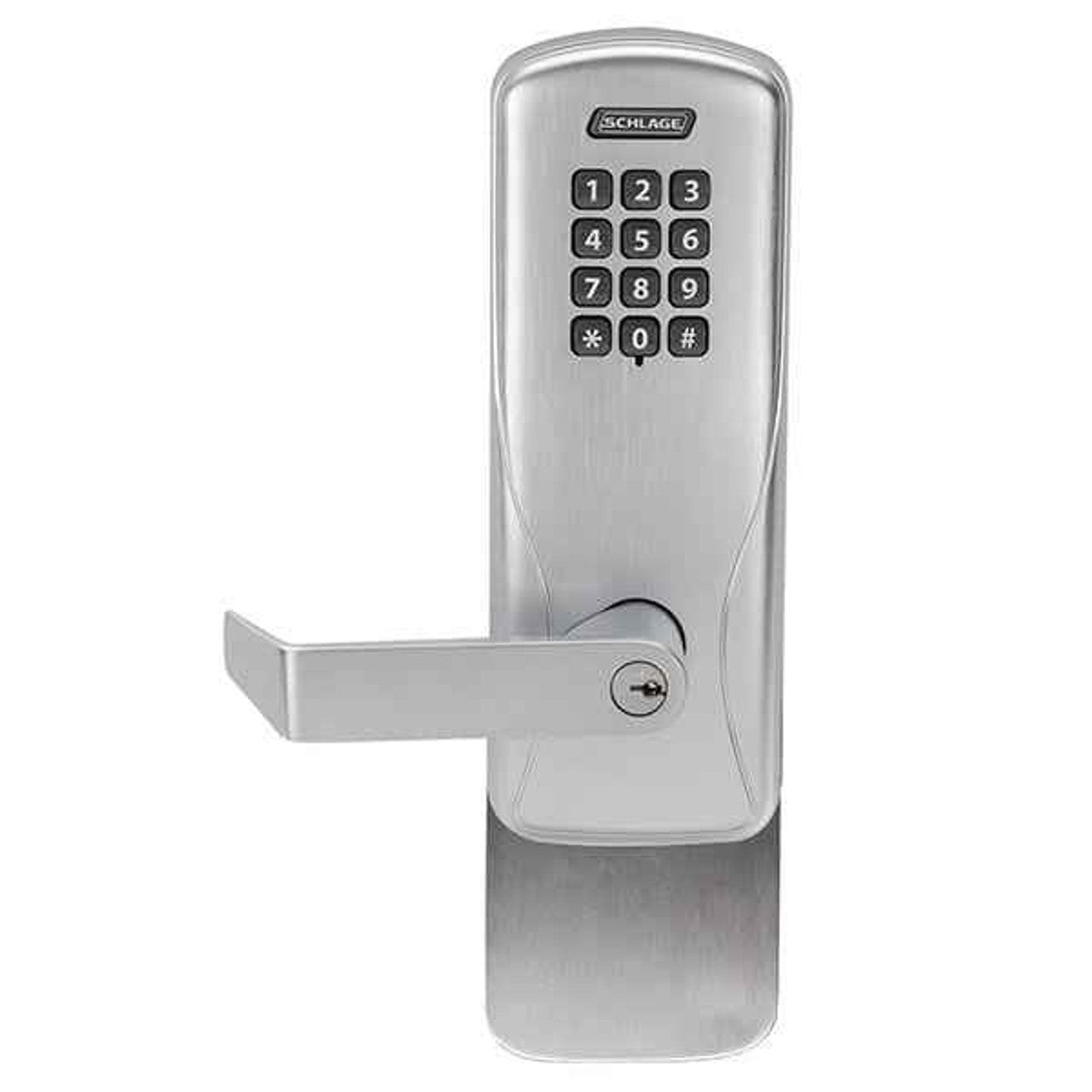 Schlage Exit Trim CO200-993S-70-KP Keypad Exit Surface Vertical Rod ...