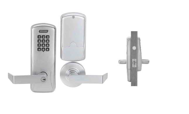 Schlage Electronics CO100-CY-50-KP Office/Classroom with Keypad Reader ...