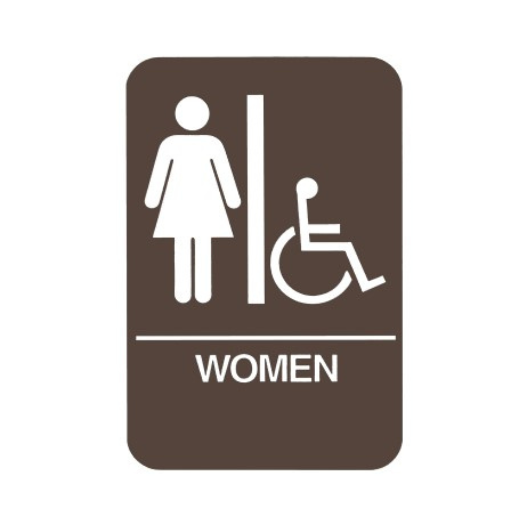 Don-jo HS-9060-05 ADA Sign Womens/Handicap – US Lock Supply