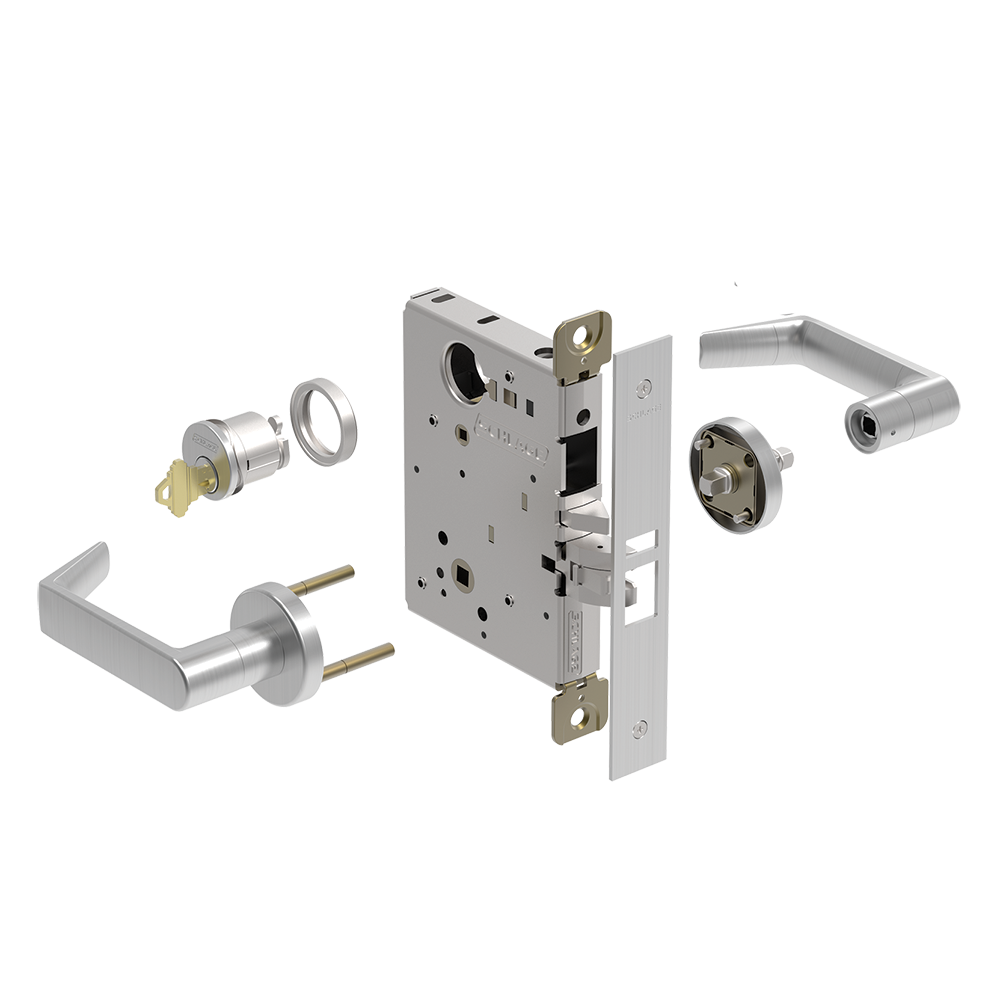 Schlage L9453 - Entrance Mortise Lock- Grade 1 Deadbolt Function Single ...