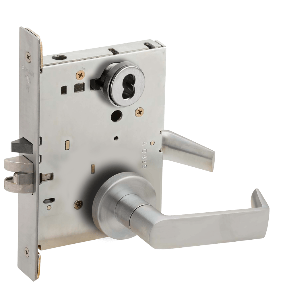 Schlage L9080 - Storeroom Mortise Lock - Grade 1 Non-Deadbolt Function ...