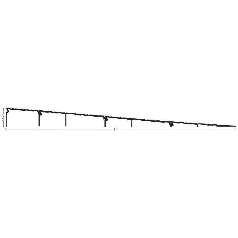 NGP R200 ADA Compliant Interlocking Ramp – 24″ Wide x 2″ High – US Lock ...
