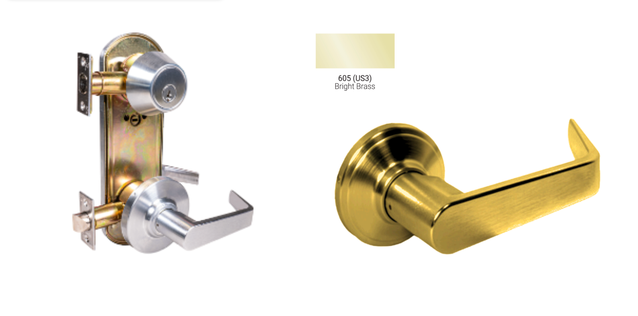 PDQ CL126 Entry Single Cylinder Passage Lever Grade 2 – US Lock Supply