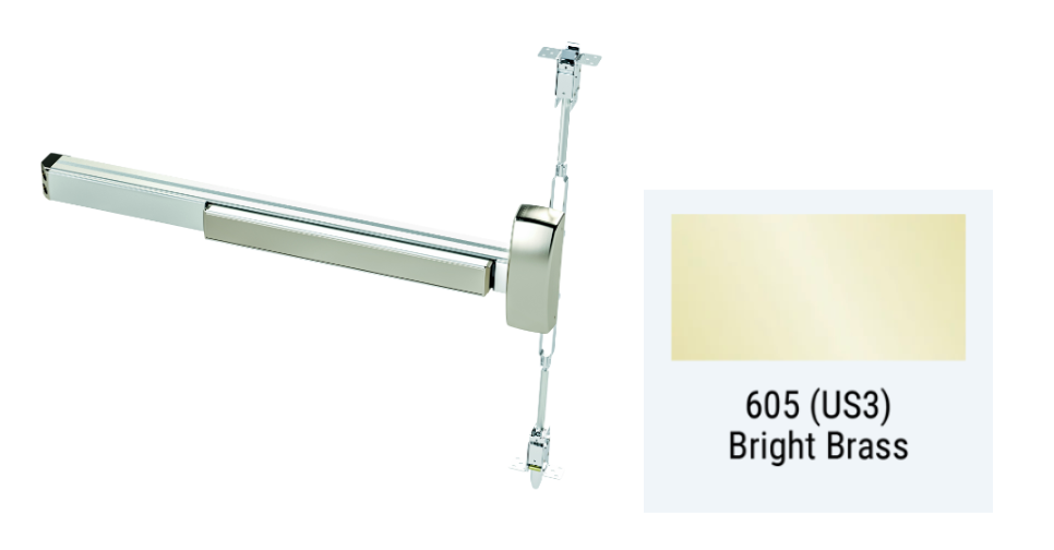 PDQ 6300C Wide Stile Concealed Vertical Rod Exit Device – US Lock Supply