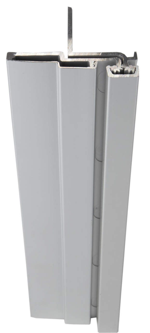ABH A211HD Aluminum Continuous Gear Hinges Half Surface – US Lock Supply