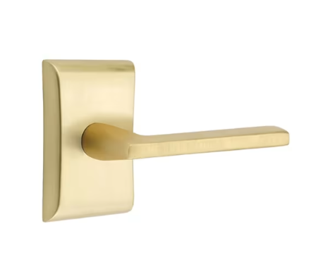 Emtek Helios Lever with Neos Rosette – US Lock Supply