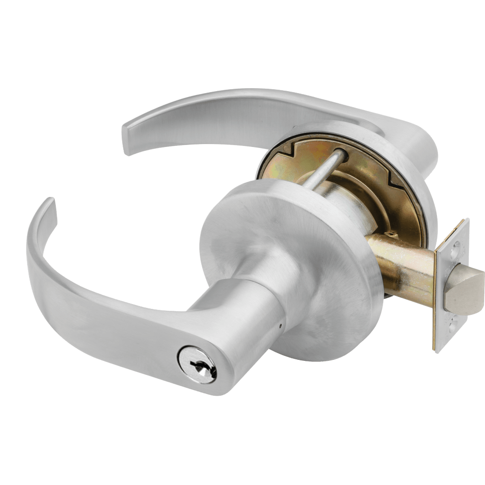 Falcon T881 Storeroom (Electrified-Fail Secure) Lever Lock – US Lock Supply