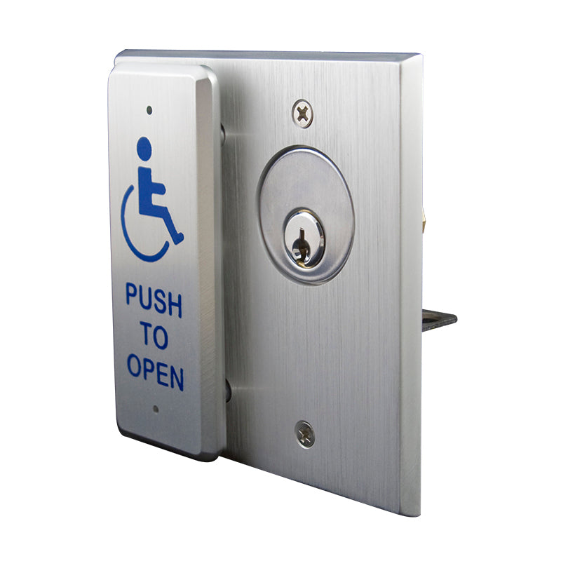 BEA 10COMBOPLATE Keyswitch & Push Plate — Uslocksupply.com