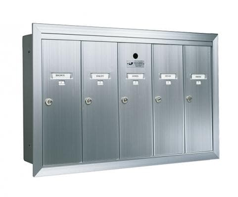 Florence 5 Door Vertical Mailbox — Uslocksupply.com