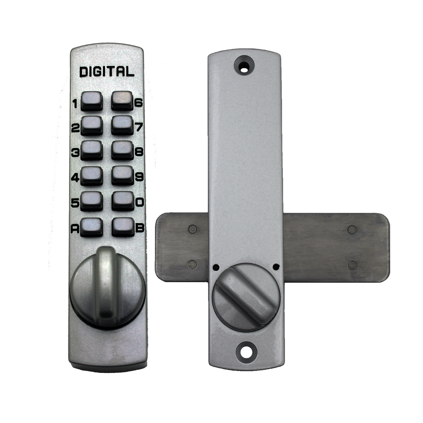 LockeyUSA C120 Surface/Rim Mount Combination Lock – US Lock Supply
