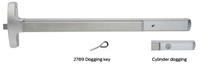 Falcon 24-R EO Narrow Stile Rim Exit Device — Uslocksupply.com