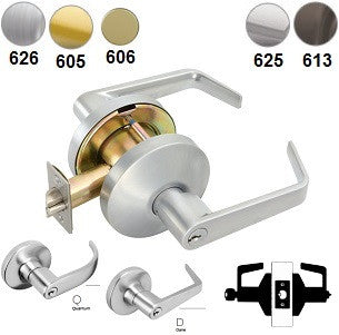 Falcon B511 Entry/Office Lever Lock — Uslocksupply.com