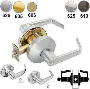 Falcon W511 Entry/Office Lever Lock — Uslocksupply.com