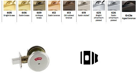 Schlage B571 Door Bolt Occupancy Indicator (Discontinued) – US Lock Supply